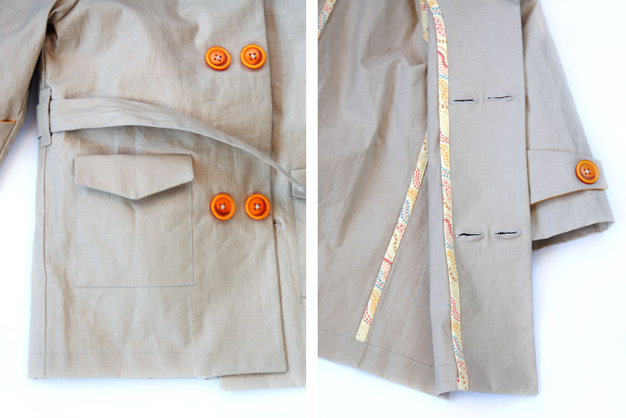 Introducing the Secret Agent Trench Coat Pattern | Blog | Oliver + S