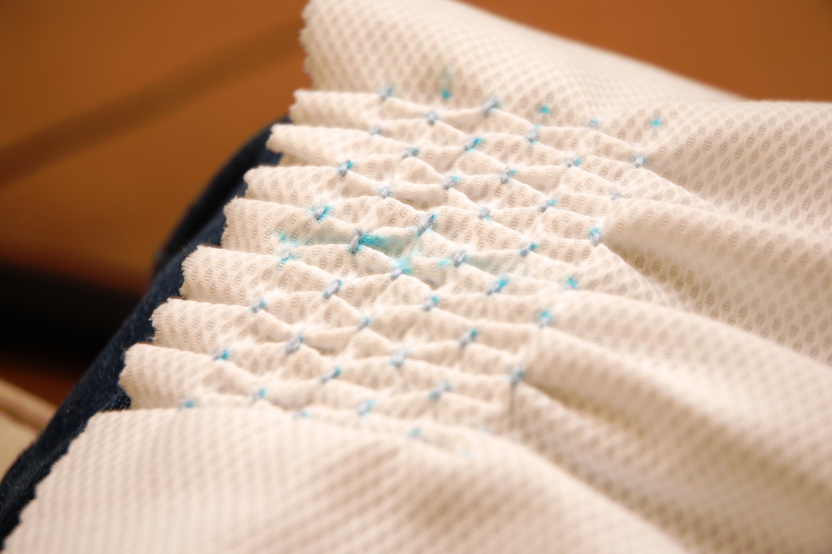 Customizing With Oliver + S: Adding Honeycomb Smocking to the Ice Cream ...
