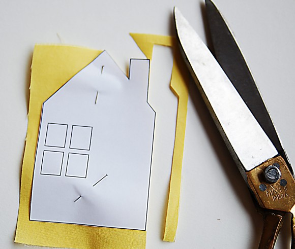 Customizing With Oliver + S: Raw-Edge House Applique | Blog | Oliver + S