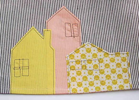 Customizing With Oliver + S: Raw-Edge House Applique | Blog | Oliver + S