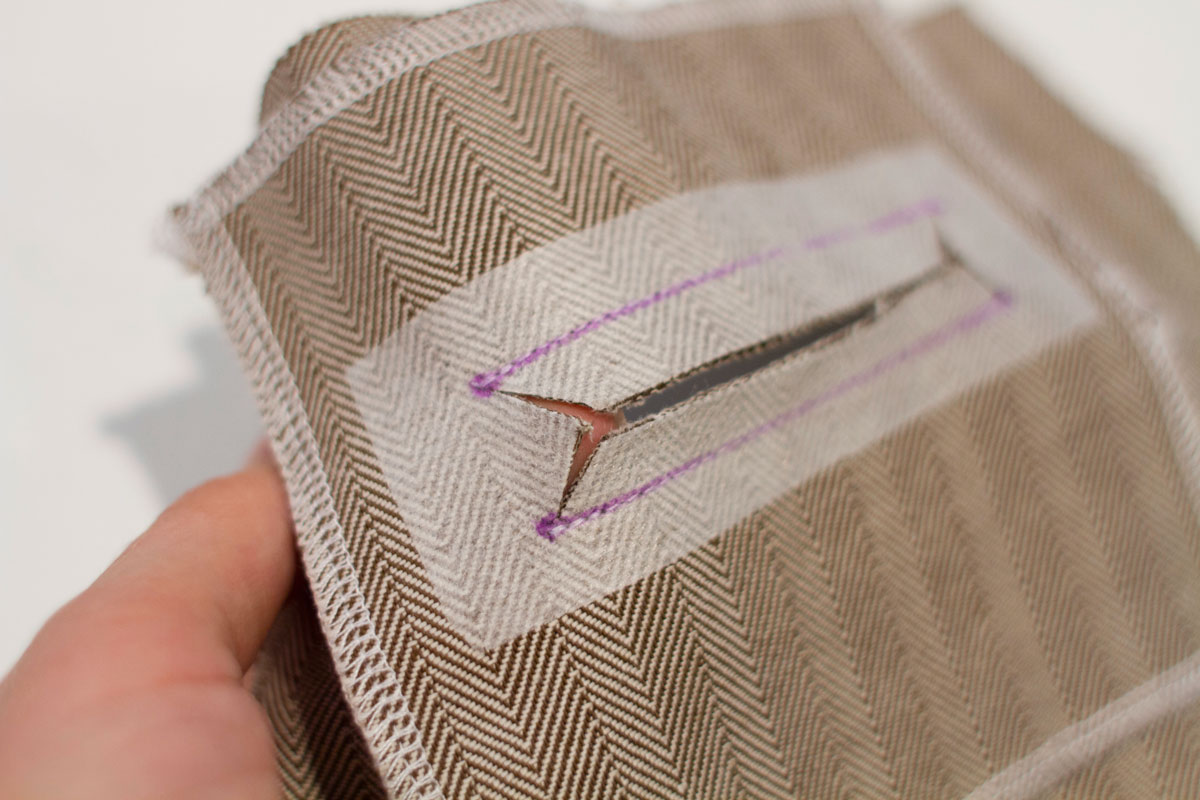 How to Sew a Welt Pocket | Blog | Oliver + S