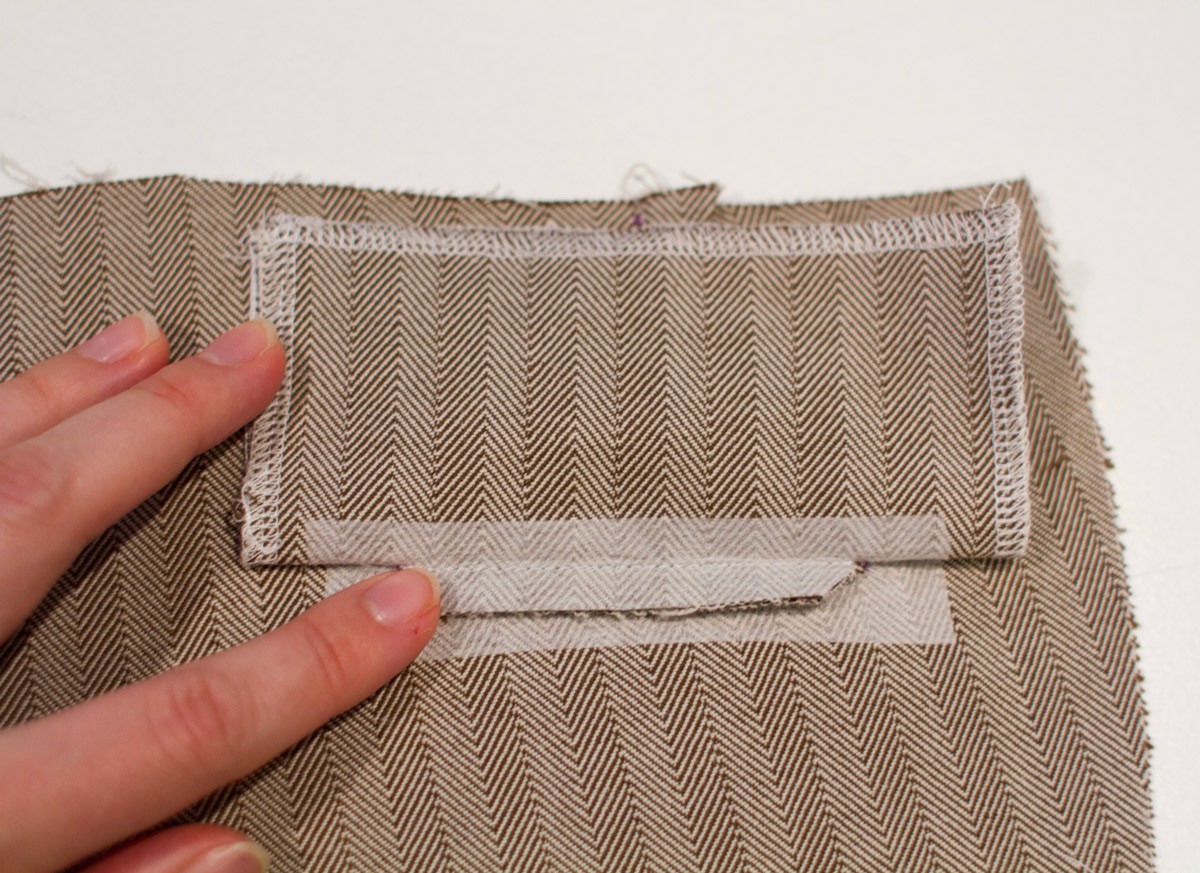 How to Sew a Welt Pocket | Blog | Oliver + S