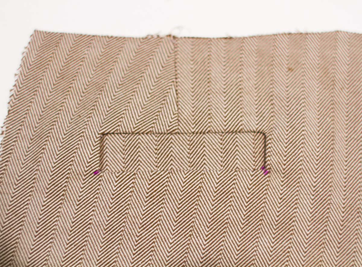 How to Sew a Welt Pocket | Blog | Oliver + S