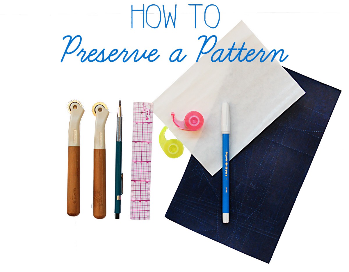 How To Preserve A Pattern Carbon Tracing Paper Blog Oliver S