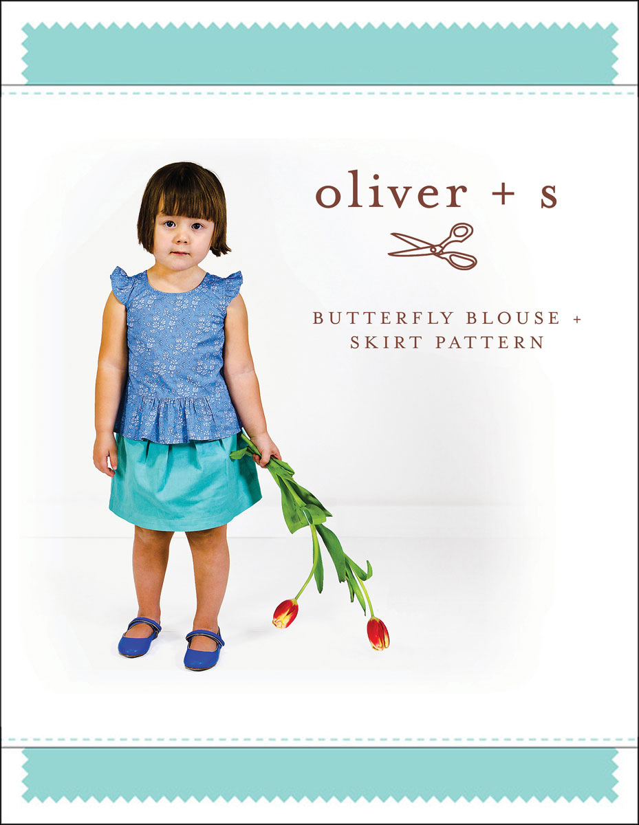 Introducing the Butterfly Blouse + Skirt Sewing Pattern | Blog | Oliver + S