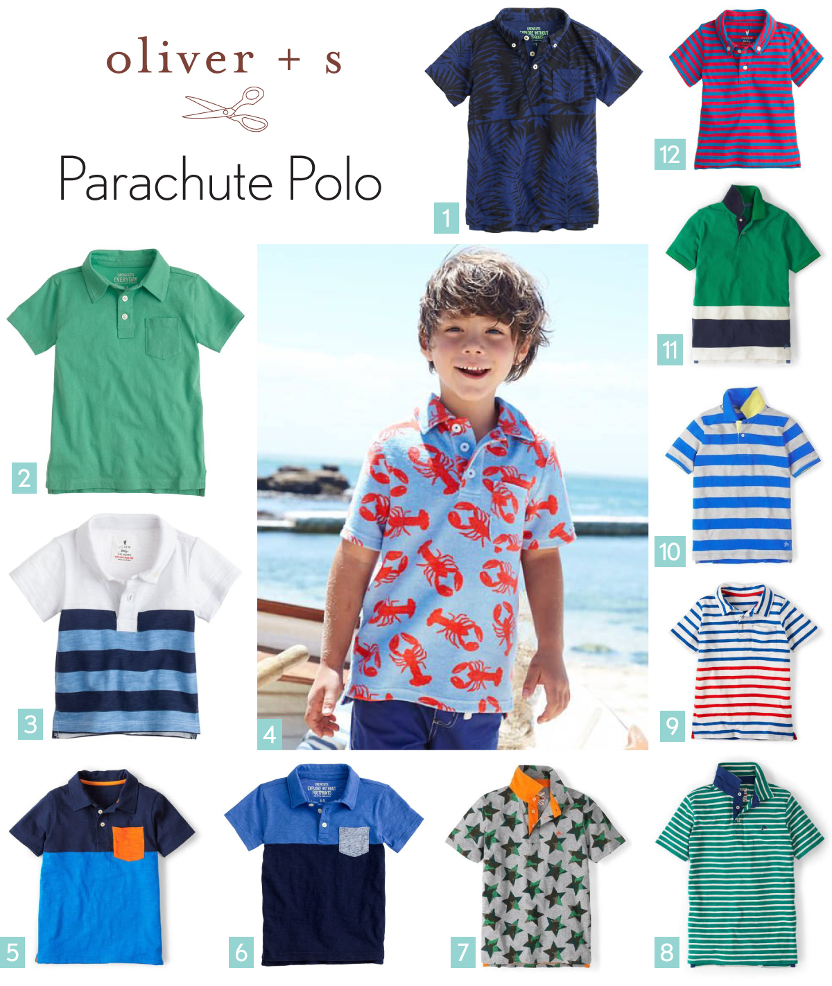 Fabric and Styling Inspiration for the Parachute Polo | Blog | Oliver + S
