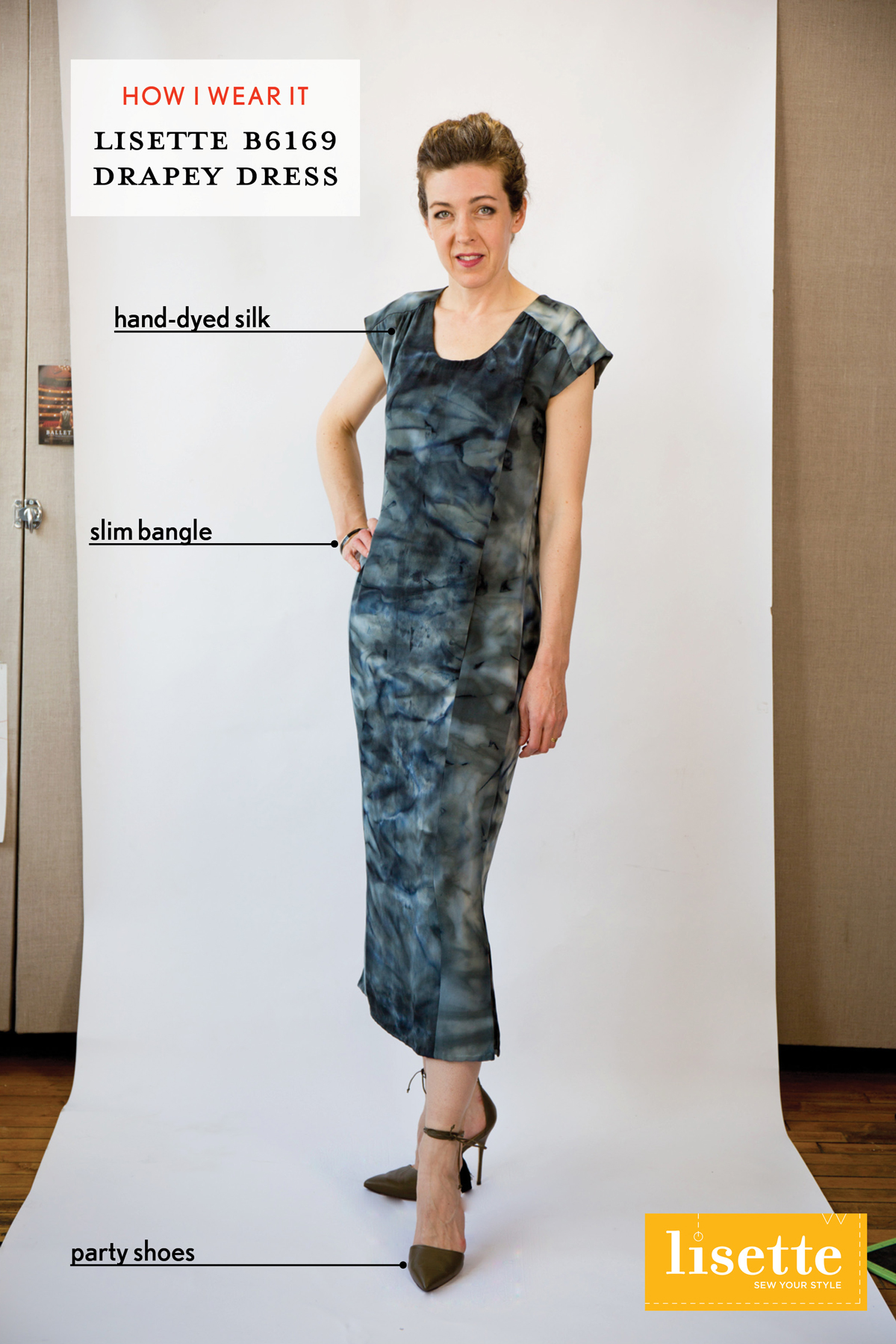 How I Wear It: Lisette B6169 Drapey Dress | Blog | Oliver + S
