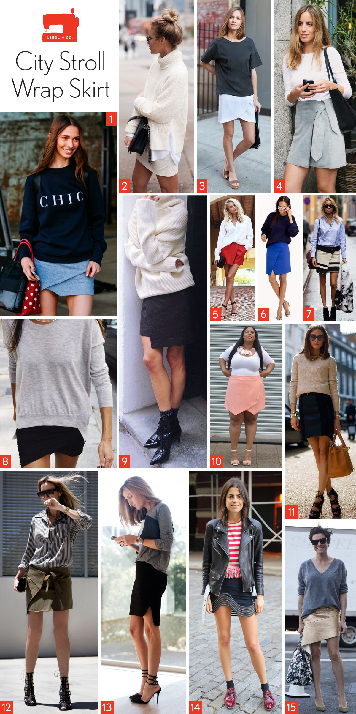 Fabric and Styling Inspiration for the City Stroll Wrap Skirt | Blog ...