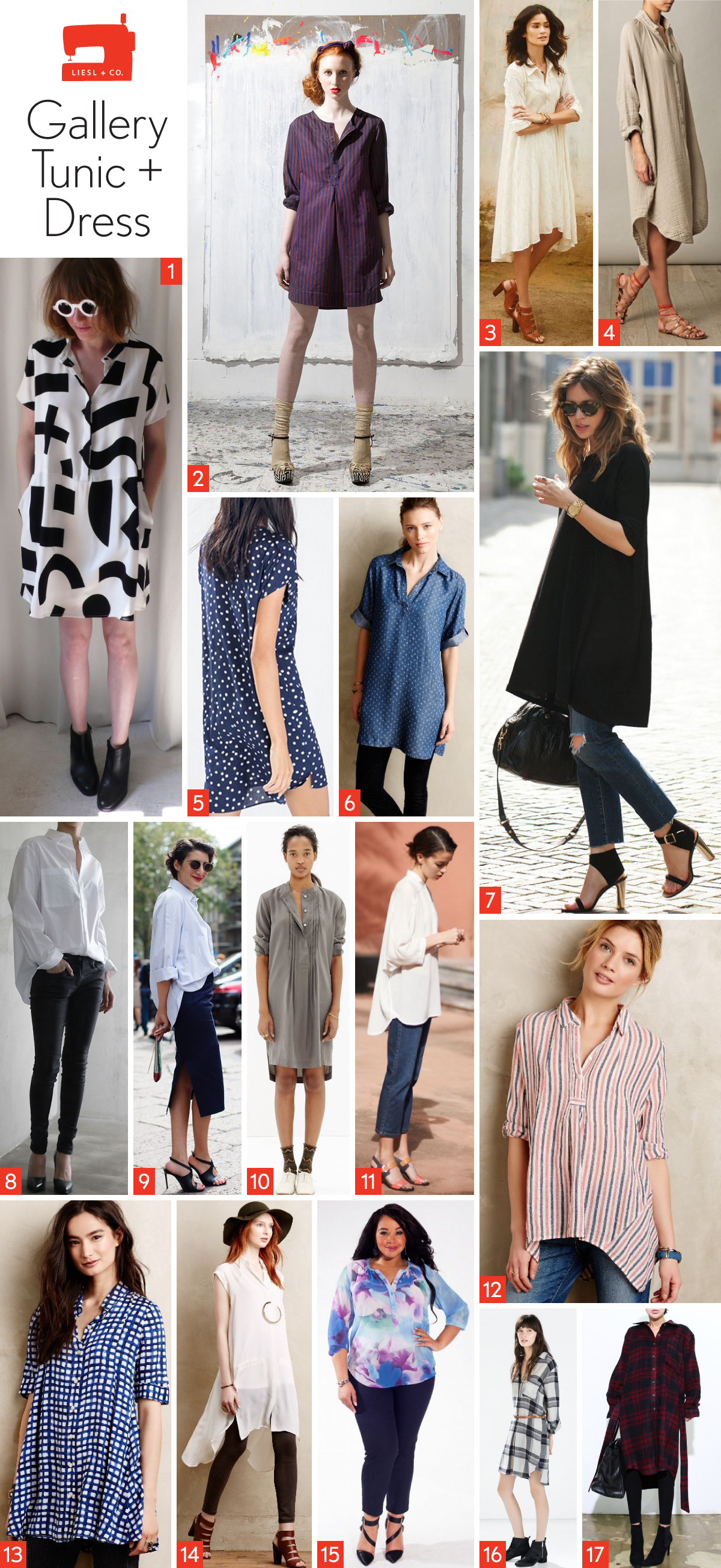 Fabric and Styling Inspiration for the Gallery Tunic and Dress | Blog ...