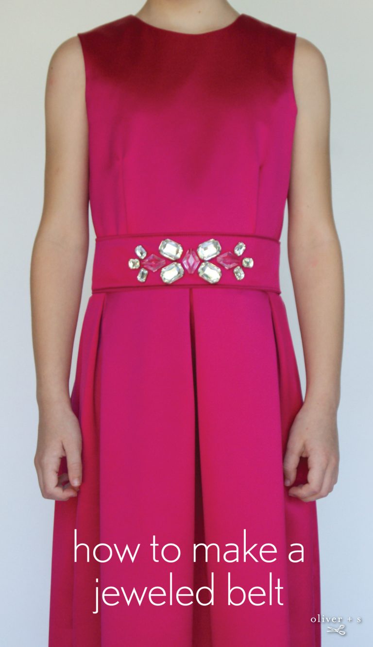 How to Make a Jeweled Belt | Blog | Oliver + S