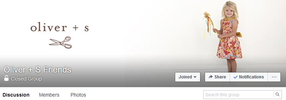 Join the New Oliver + S Friends Facebook Group! | Blog | Oliver + S