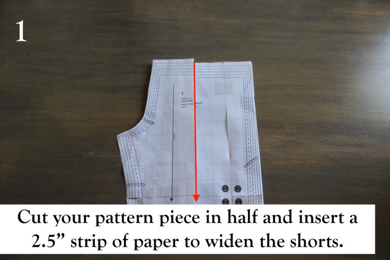 Two Customizations Using the Sunny Day Shorts | Blog | Oliver + S