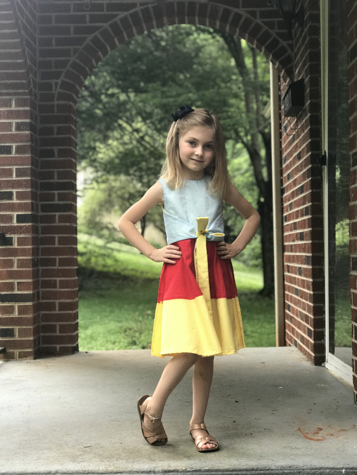 Color Blocked Cartwheel Wrap Dress Tutorial | Blog | Oliver + S