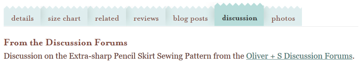 How Do I Find…? Useful Website Features for You | Blog | Oliver + S