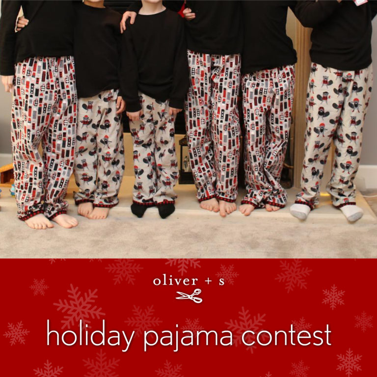 Announcing the Holiday Pajama Sewing Contest | Blog | Oliver + S