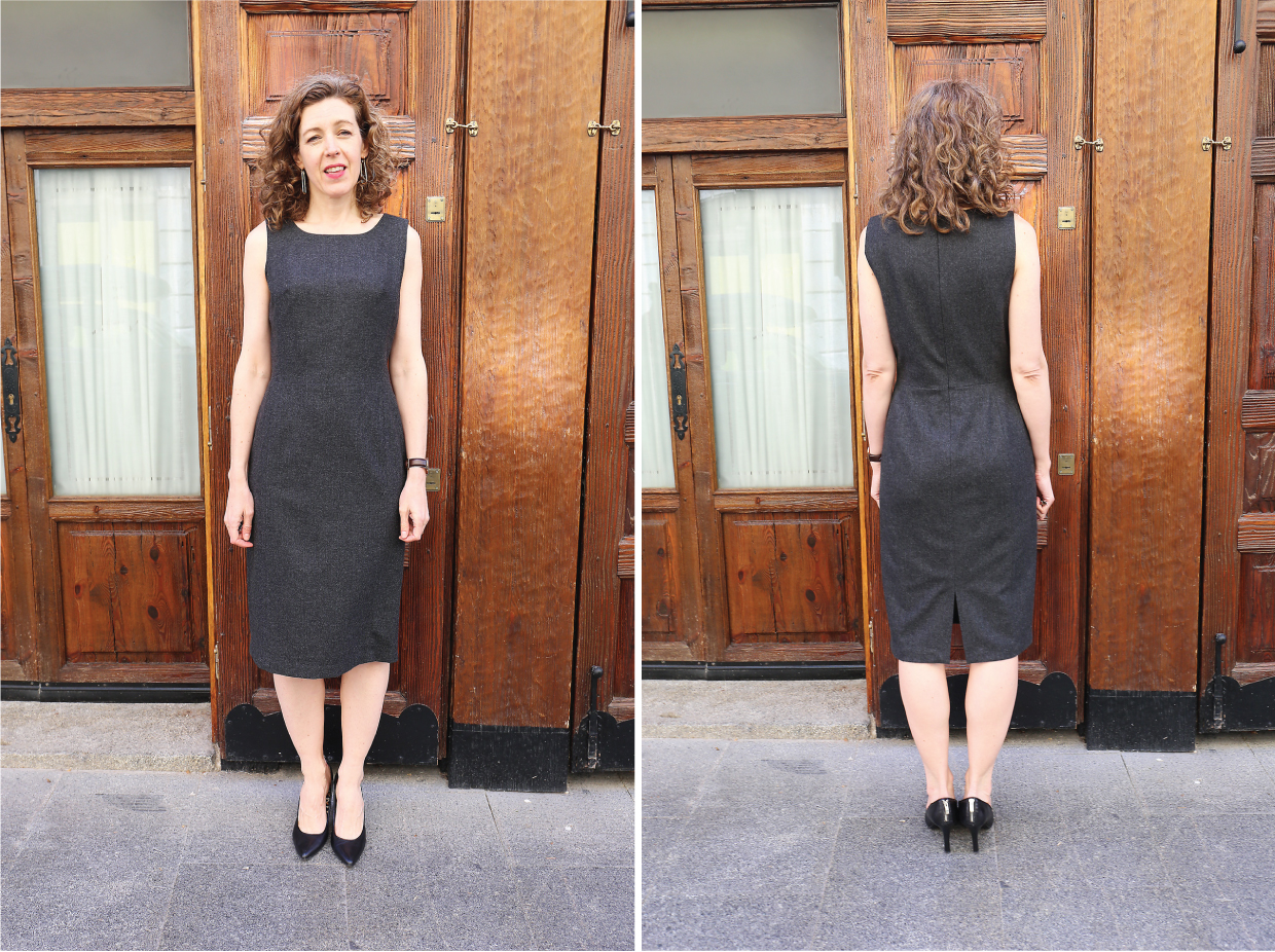 Liesl’s Wool Flannel Rush Hour Dress | Blog | Oliver + S