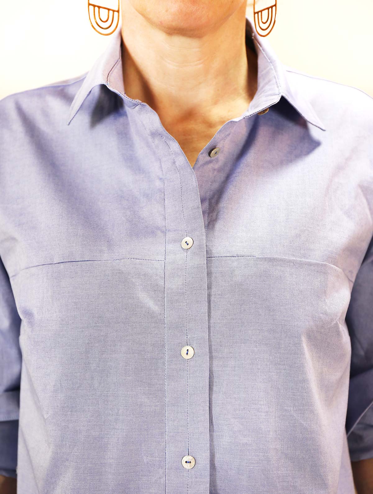 Liesl’s Classic Shirt With on-Seam Details | Blog | Oliver + S
