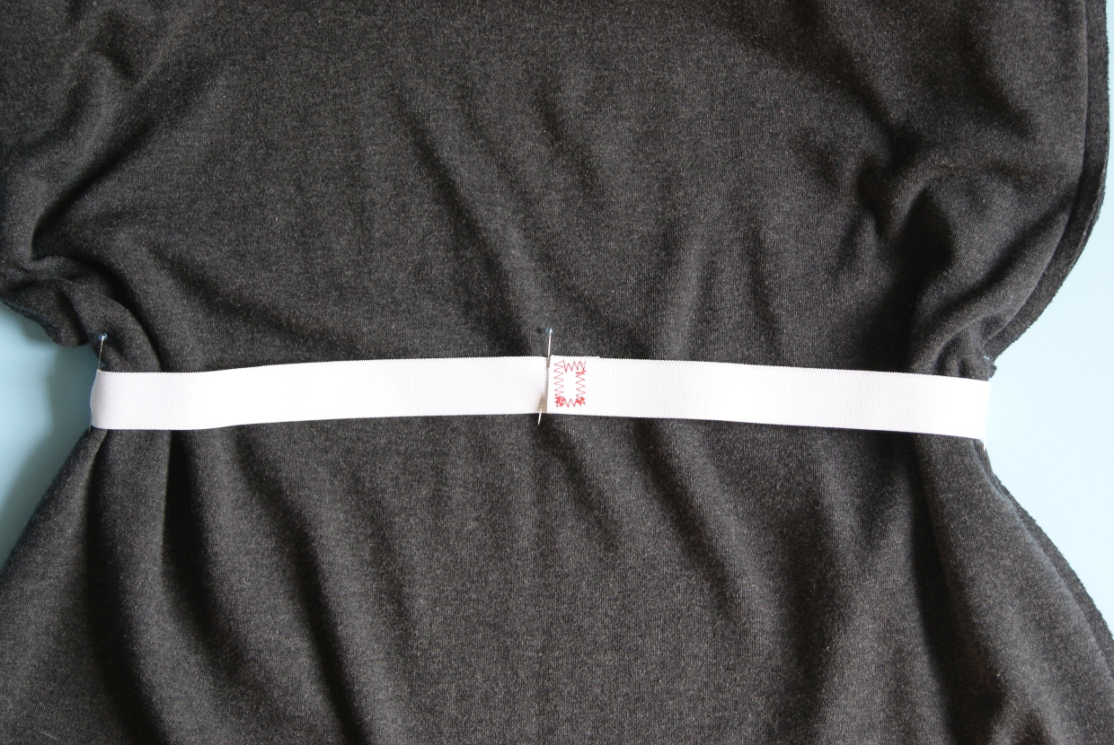 Adding Elastic to the Waist of a T-Shirt Dress | Blog | Oliver + S