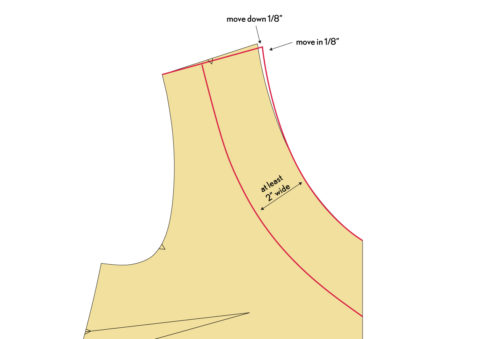 How to Convert Any Pattern to a v Neck | Blog | Oliver + S