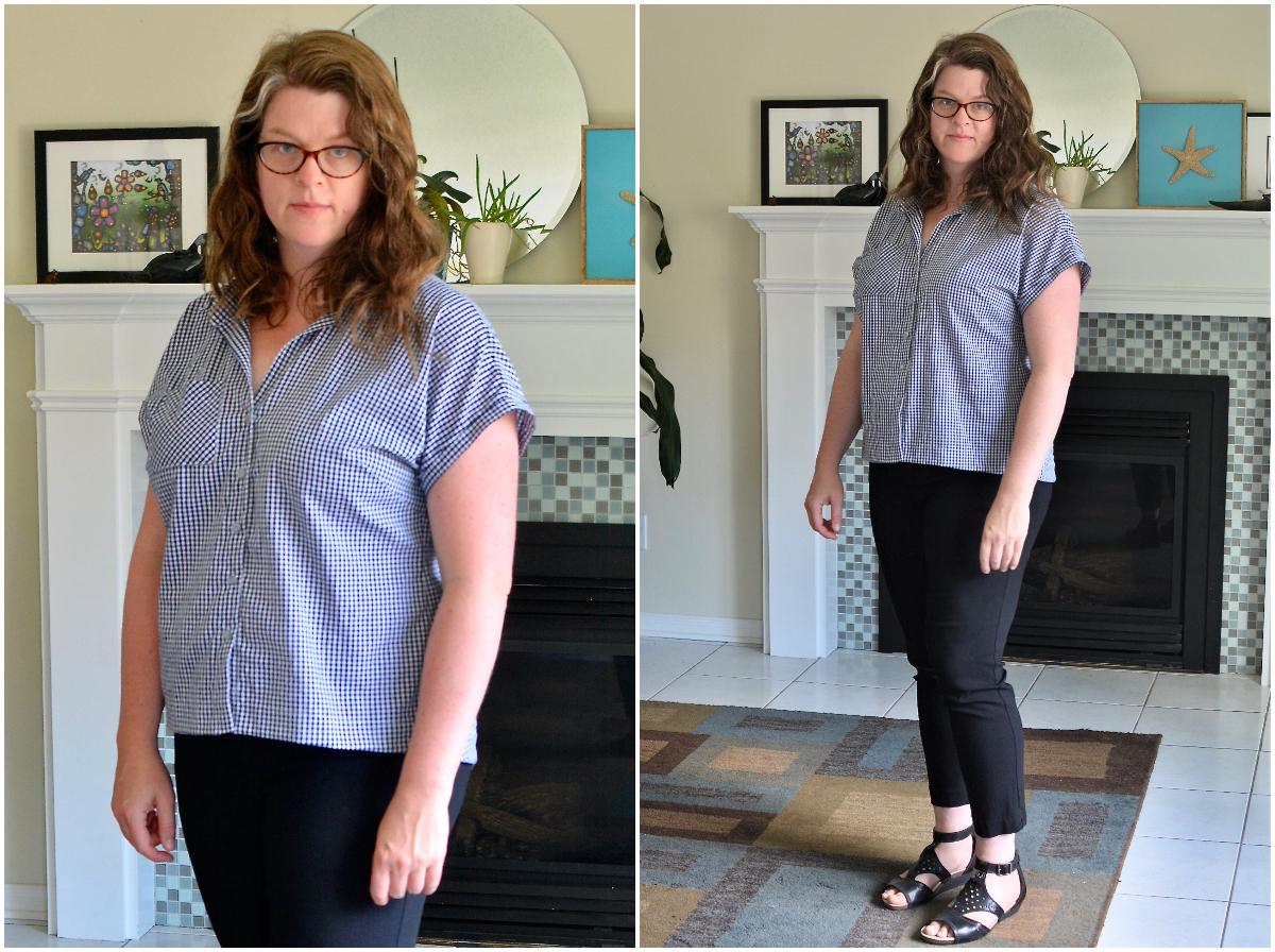 Pattern Mash-Up Tutorial: Verdun Woven T-Shirt and Classic Shirt | Blog ...