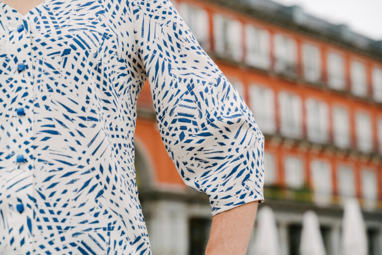 Introducing the Geneva v-Neck Blouse Sewing Pattern | Blog | Oliver + S