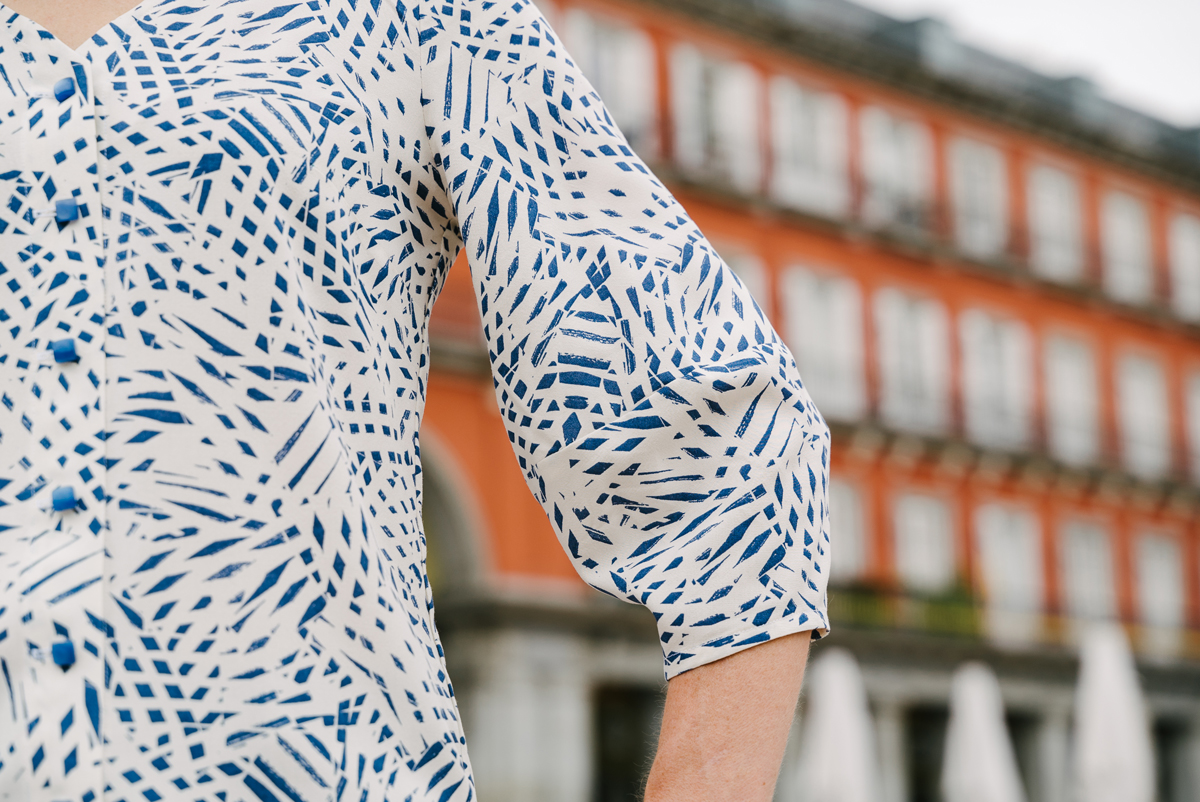 Introducing the Geneva v-Neck Blouse Sewing Pattern | Blog | Oliver + S