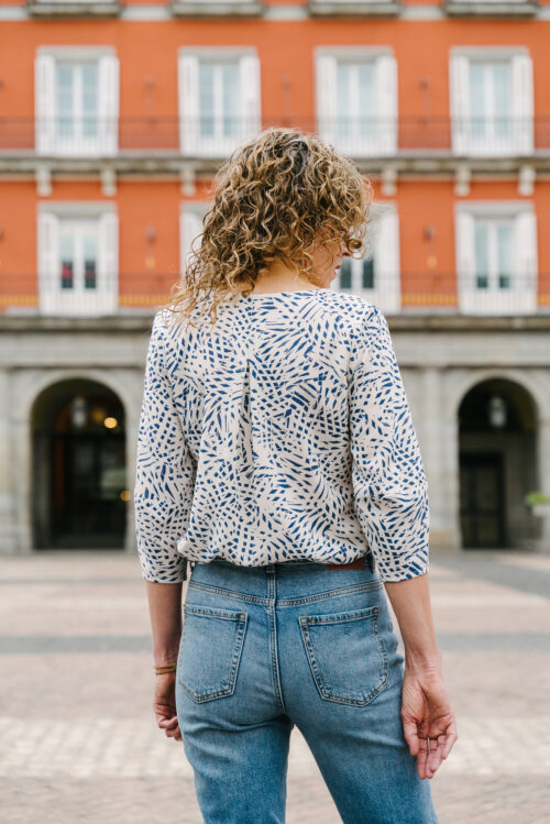 Introducing the Geneva v-Neck Blouse Sewing Pattern | Blog | Oliver + S