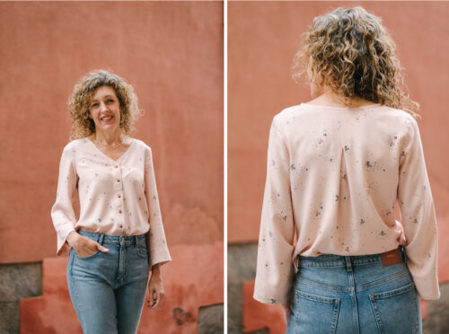 Introducing the Geneva v-Neck Blouse Sewing Pattern | Blog | Oliver + S