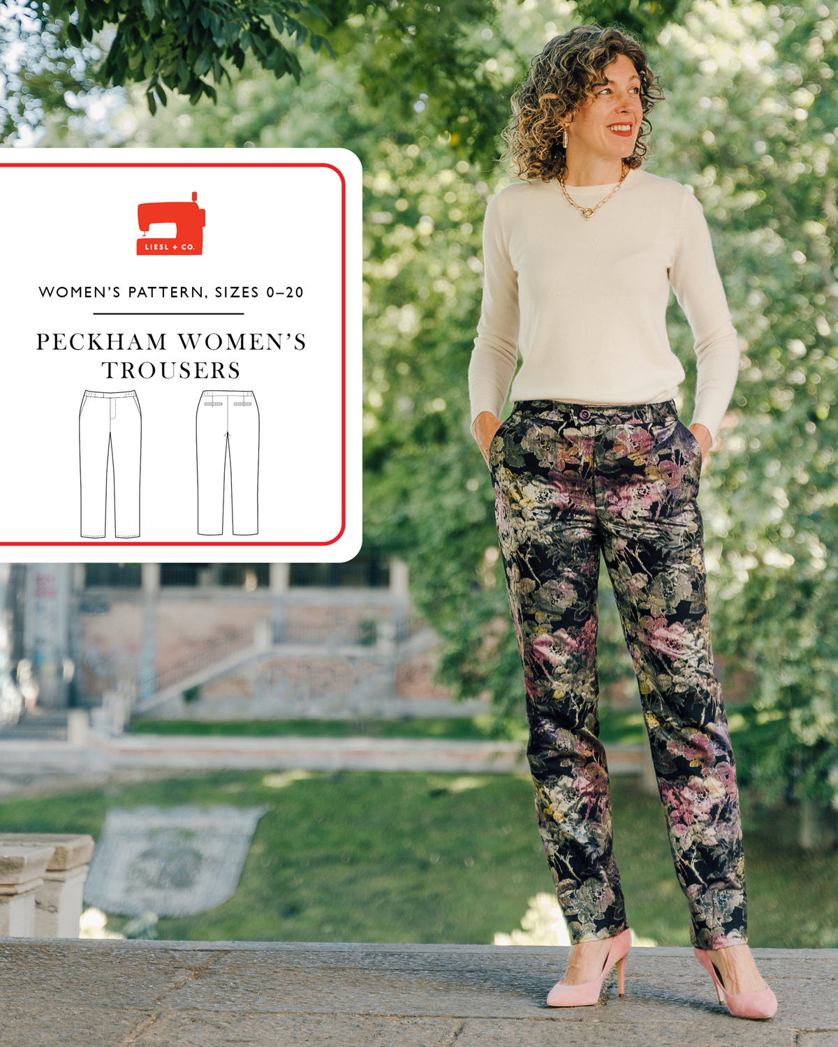 Introducing the Liesl + Co. Peckham Women’s Trousers Sewing Pattern ...