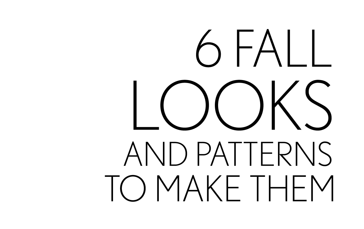 6 Fall Looks and the Patterns to Make Them | Blog | Oliver + S