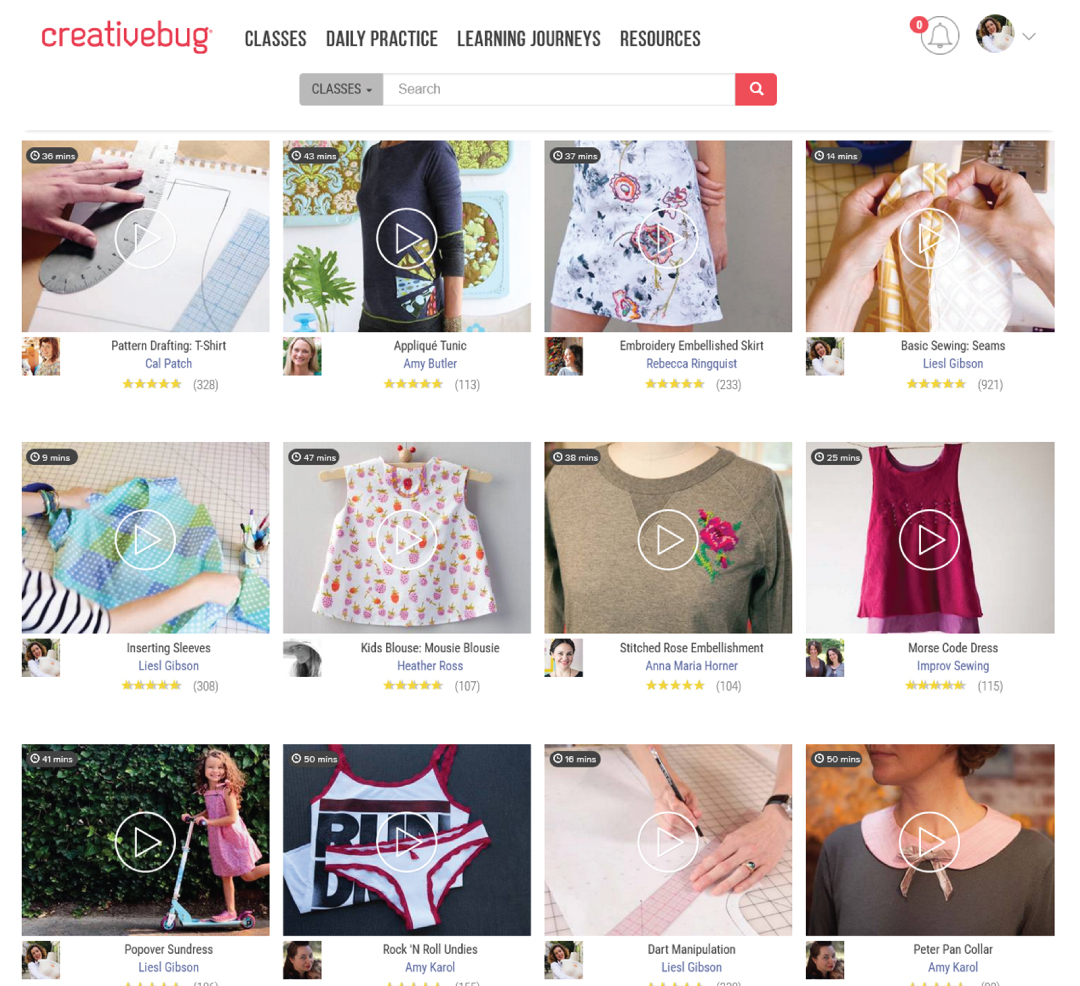 Me Made May and Creativebug Classes | Blog | Oliver + S