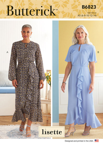 Lisette For Butterick B6823 Sewing Pattern | Shop | Oliver + S