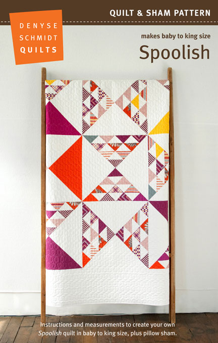 Digital Spoolish Quilt + Sham Pattern | Shop | Oliver + S