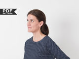 Digital Linden Sweatshirt Sewing Pattern | Shop | Oliver + S