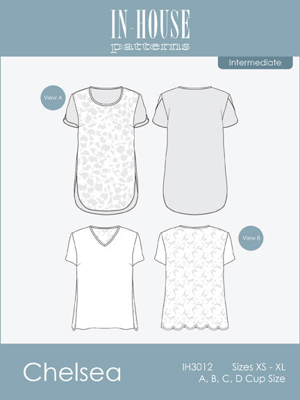 Digital Chelsea Blouse Sewing Pattern | Shop | Oliver + S