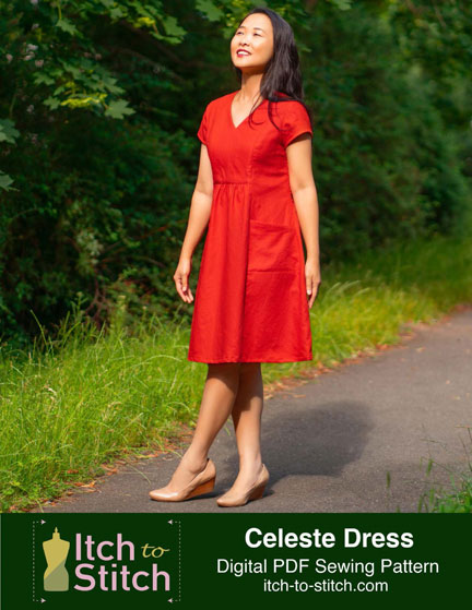 Digital Celeste Dress Sewing Pattern | Shop | Oliver + S