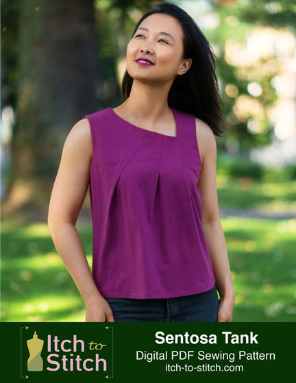 Digital Sentosa Tank Sewing Pattern | Shop | Oliver + S