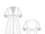 Digital Taika Blouse Dress Sewing Pattern | Shop | Oliver + S