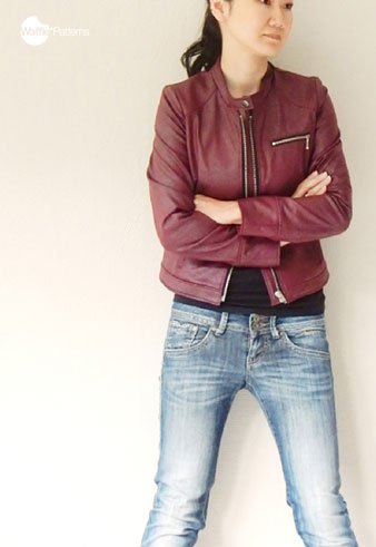 Digital Kaneel Moto Jacket Sewing Pattern | Shop | Oliver + S